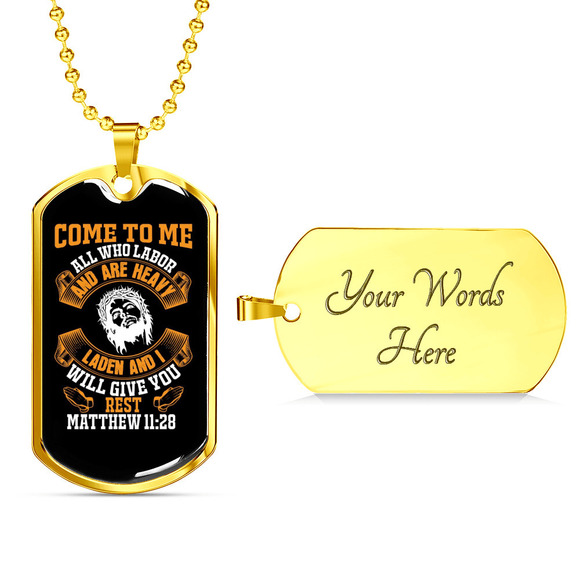 Express Your Love Gifts | Jewelry | Come To Me Matthew 128 Necklace ...